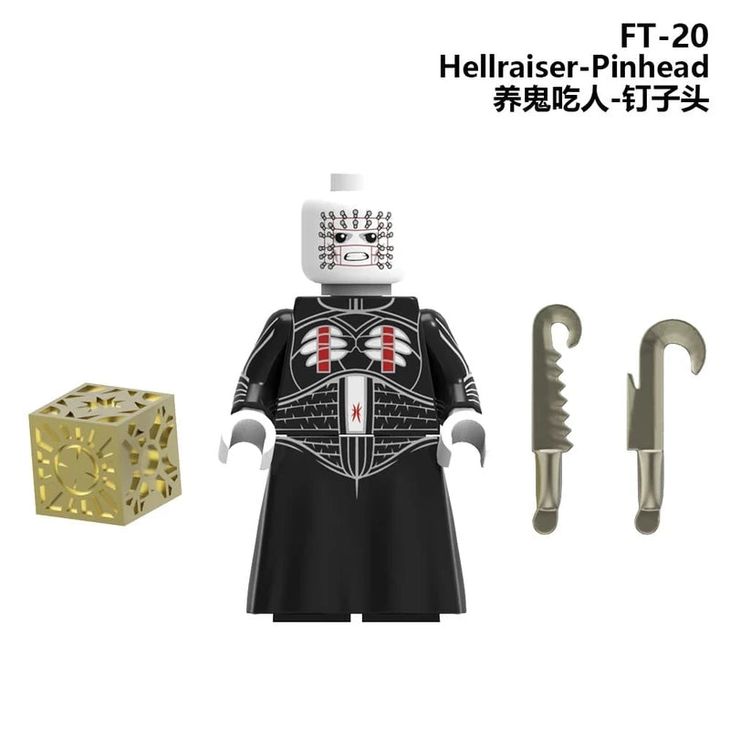 Hellraiser Pinhead Minifigure FT20 Fit Lego – kongbricks