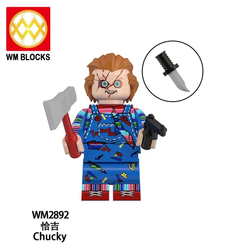 Chucky Movies and TV Minifigure Fit Lego – kongbricks